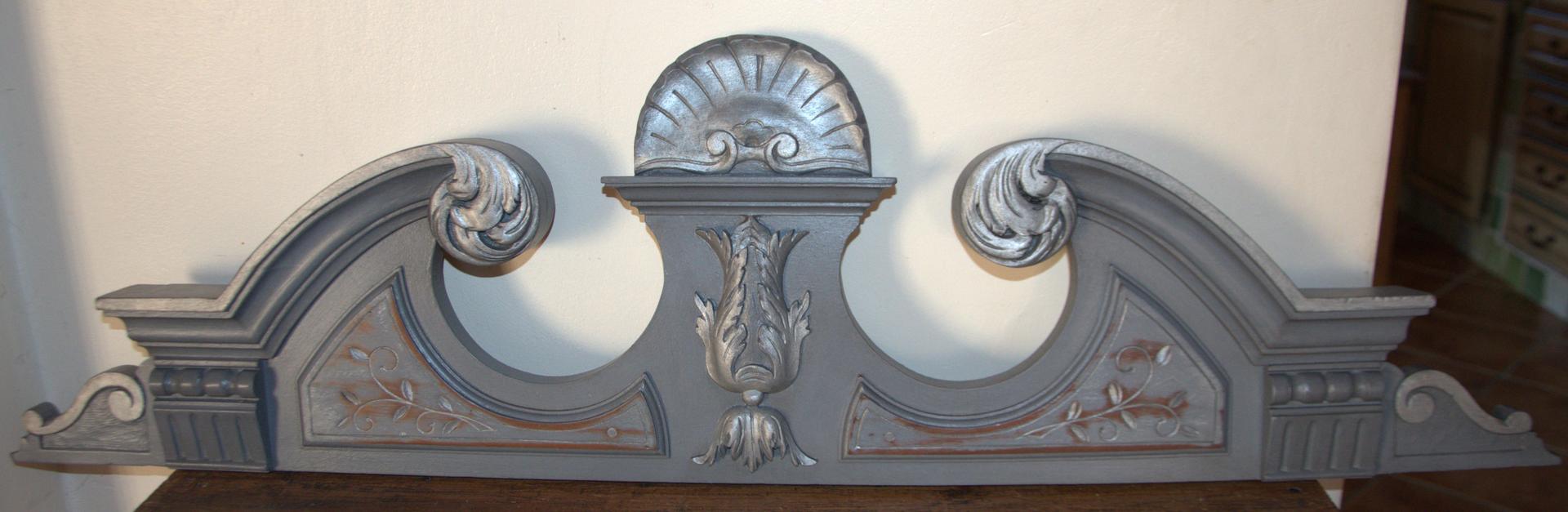 Fronton de porte XIXème - Mes patines adorées