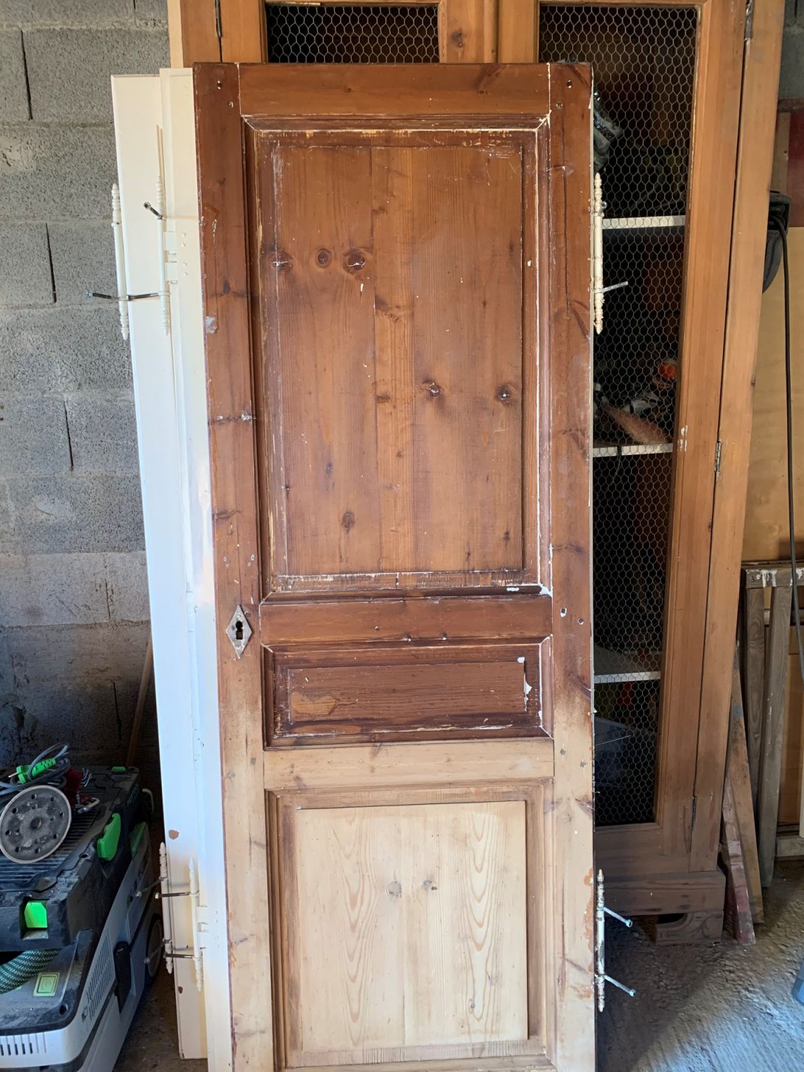 Portes de placard en pin - Mes patines adorées